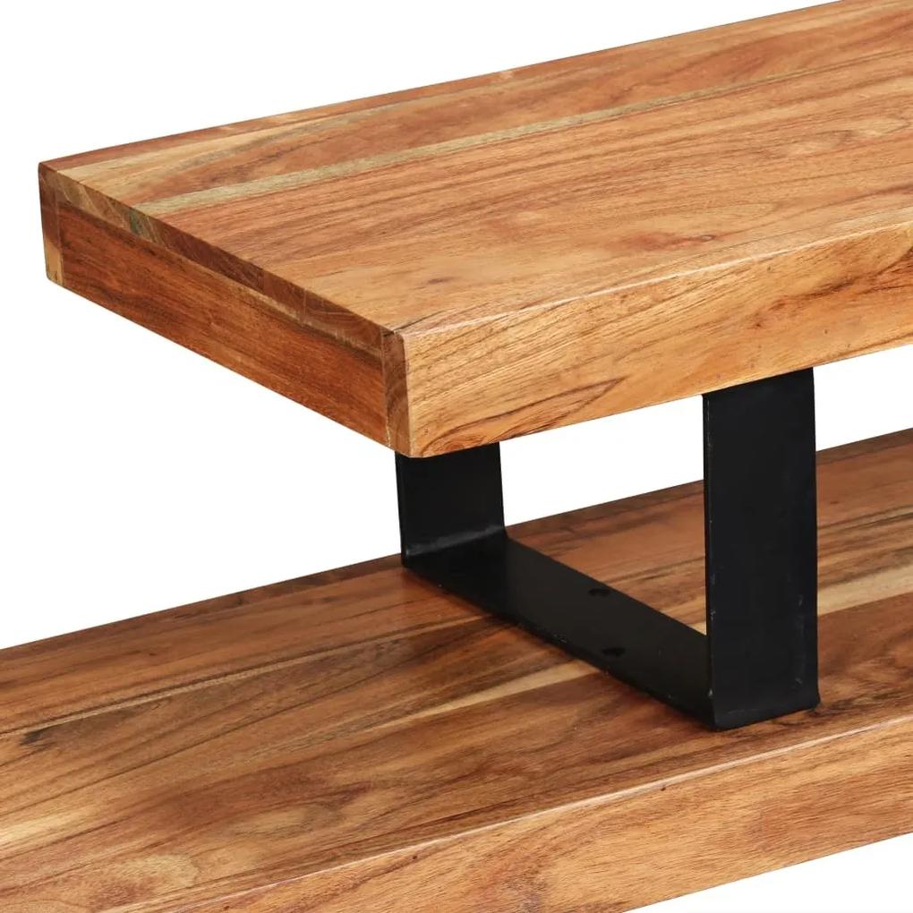 vidaXL TV stolek, masivní akáciové dřevo [244583]