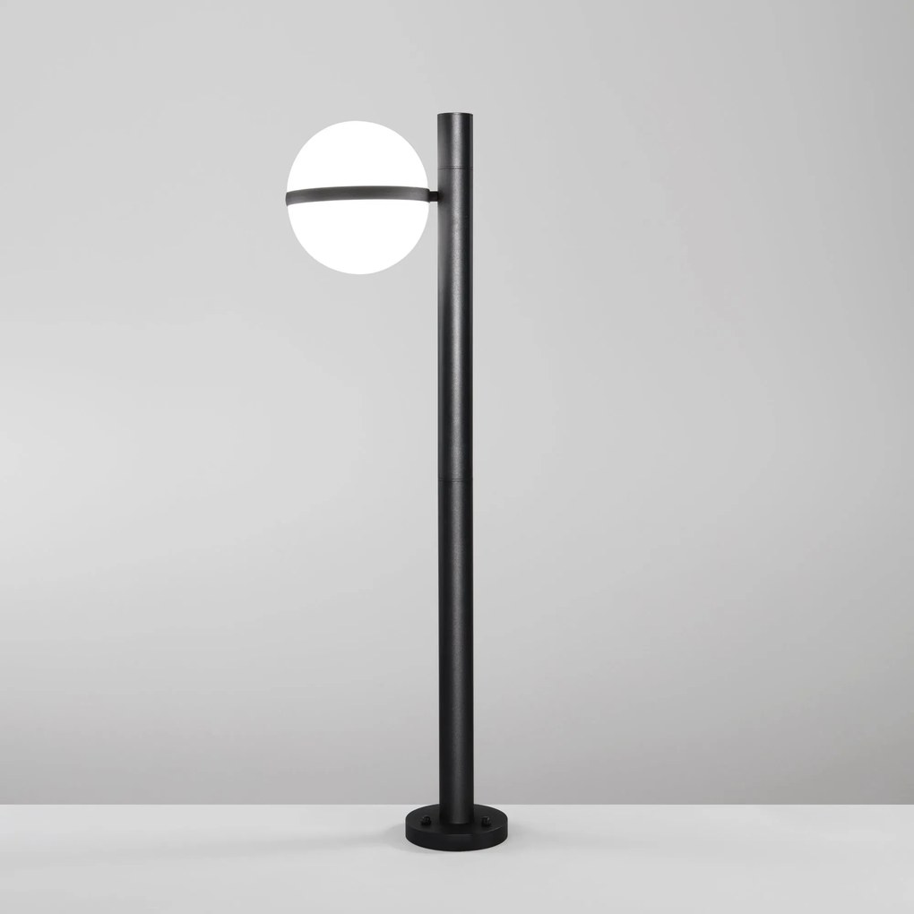 FAN LANT-ORBIT/P1 Sloupkové svítidlo PALETTO ORBIT černá, 1xE27, IP44, 100 x 26 cm - FANEUROPE