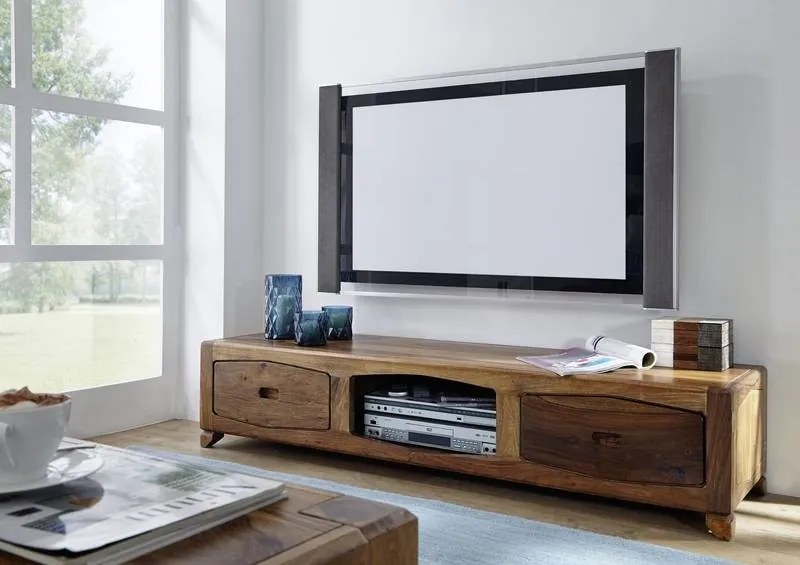 Bighome - MODERNA TV stolek 160x33 cm, palisandr