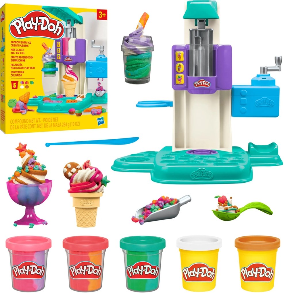 Play Doh Herní sada s modelínou (zmrzlinovač)