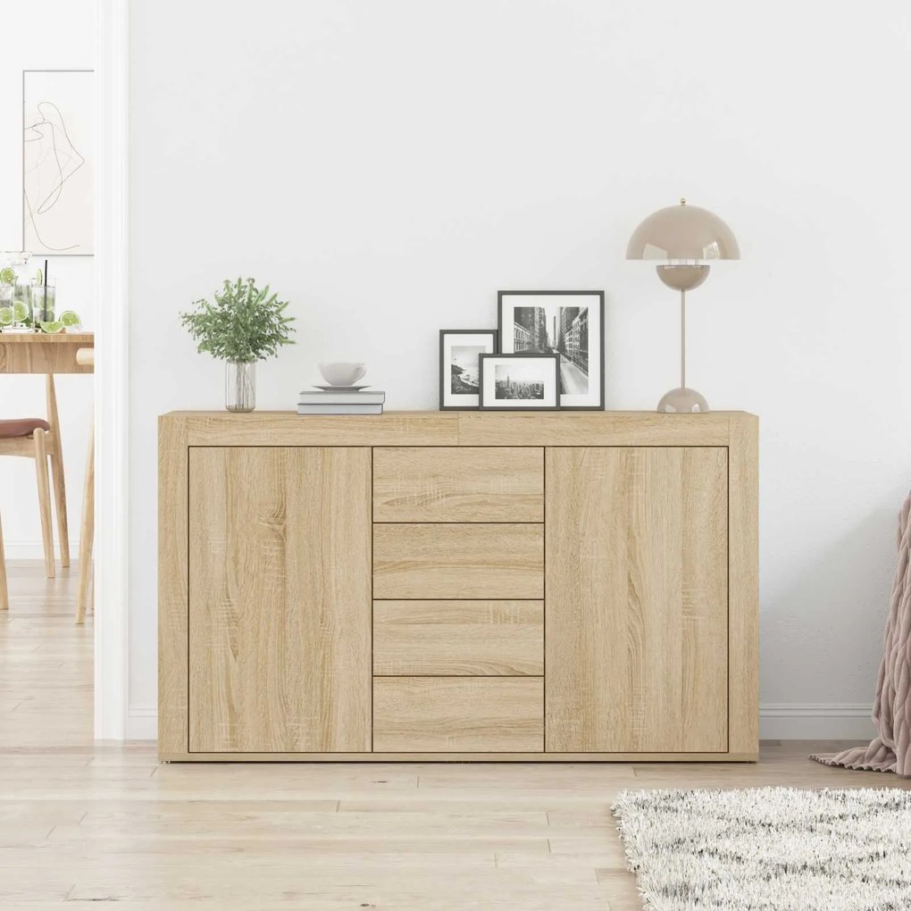 Servírovací skříň Sonoma dub 120 x 36 x 69 cm Kompozitní dřevo 3333858
