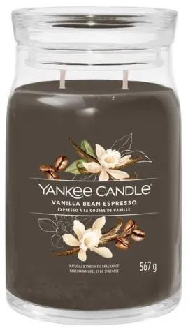 Aromatická svíčka, Yankee Candle Signature Vanilla Bean Espresso, hoření až 90 hod