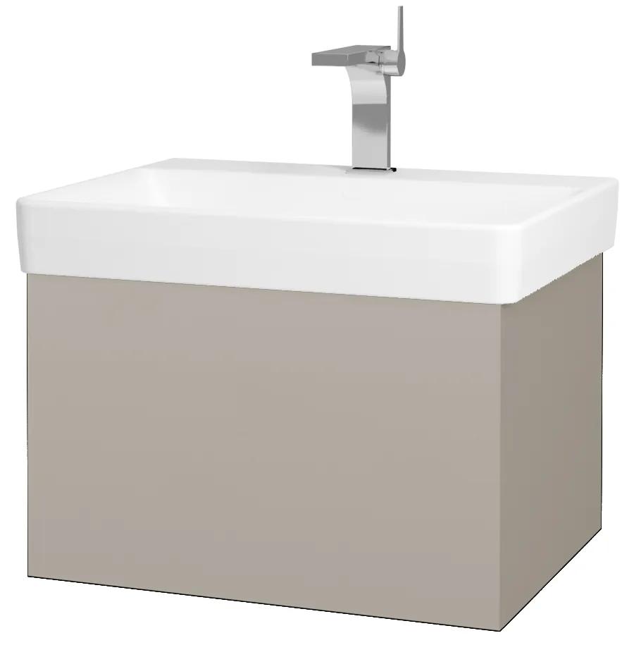 Dřevojas Koupelnová skříň VARIANTE SZZ 60 Varianta: N01 Bílá lesk / D17 Colorado