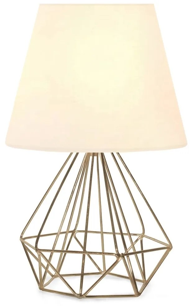 Stolní lampa Shade III krémová