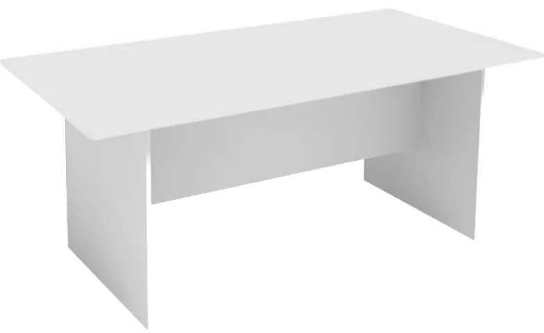 Jednací kancelářský stůl PRIMO WHITE, 180x90 cm, bílá