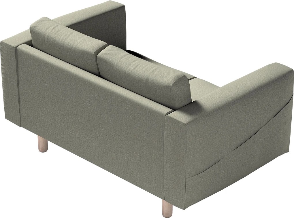 Potah na pohovku IKEA Norsborg 2-místná barva šedá látka pletený vzor
