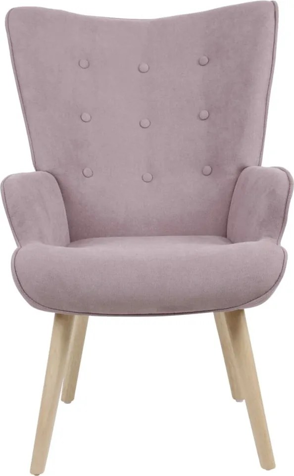 Relaxační křeslo AK-301 PINK2, látka, růžová