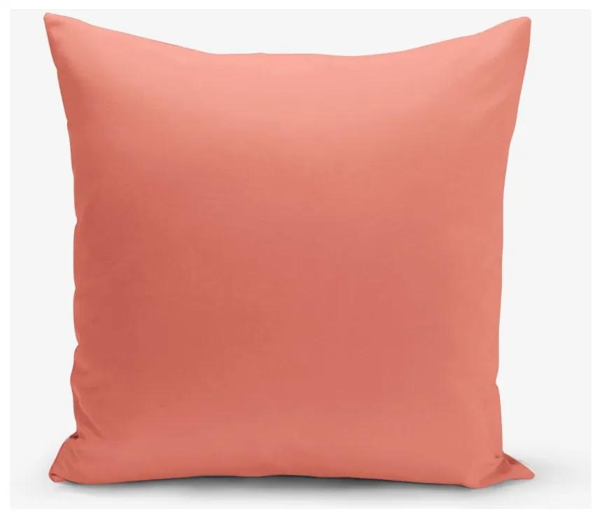 Oranžový povlak na polštář Minimalist Cushion Covers, 45 x 45 cm