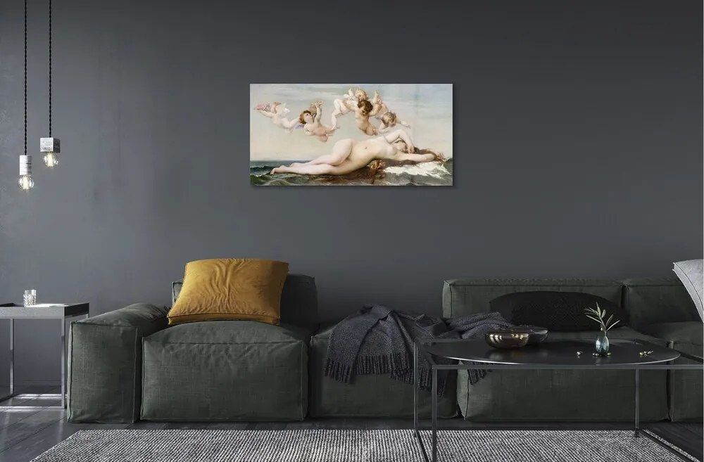 Obraz na skle Zrození Venuše 120x60 cm