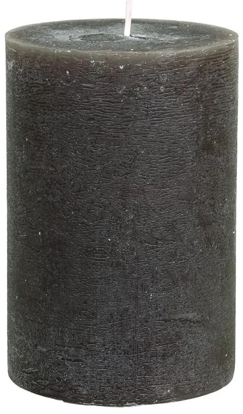 Kávová široká svíčka Macon Rustic coffee - Ø 10*15cm/ 90h