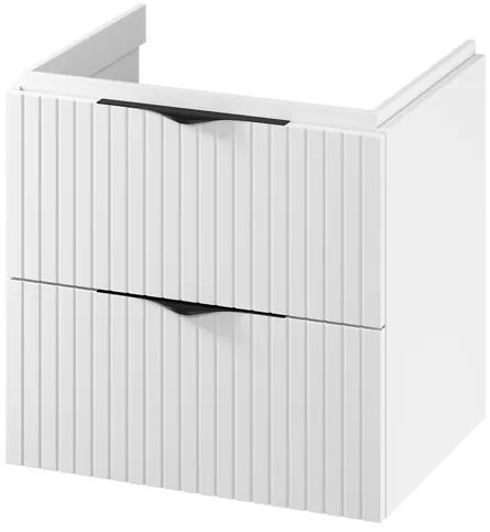 Cersanit Tirso, závěsná skříňka pod umyvadlo 594x447x572 mm, bílá matná, S1015-007