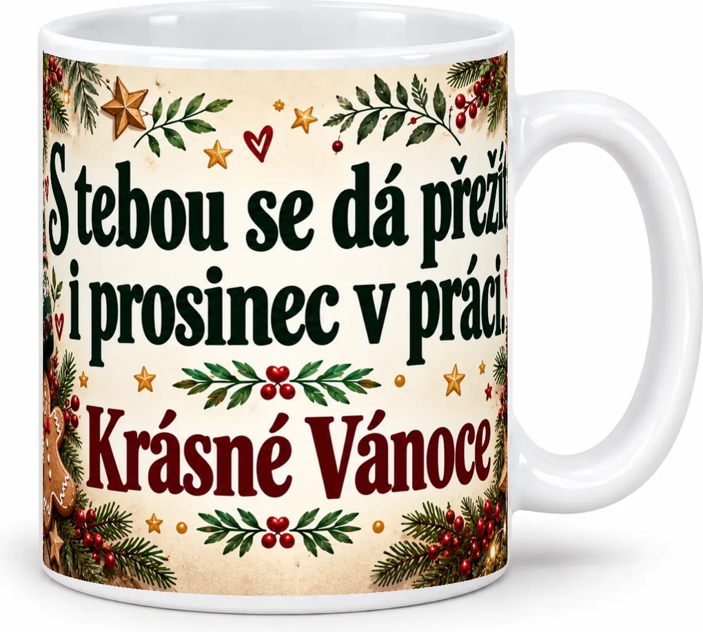 Vánoční hrnek pro kolegu – 300 ml