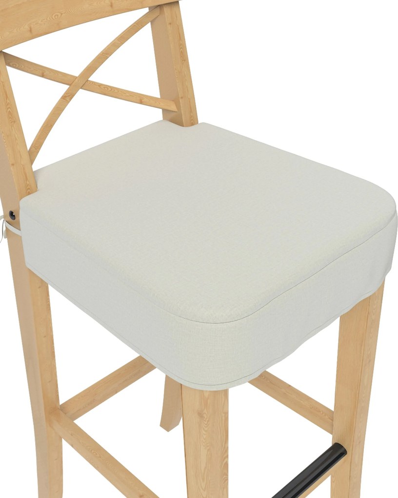 Sedák na židli IKEA Ingolf - barová barva zelená látka sametová