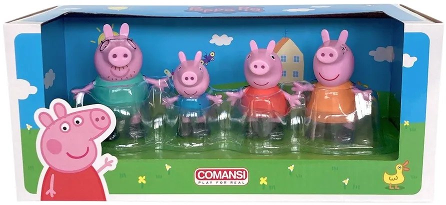 Comansi - Prasátko Peppa Rodinka set 4 figurky
