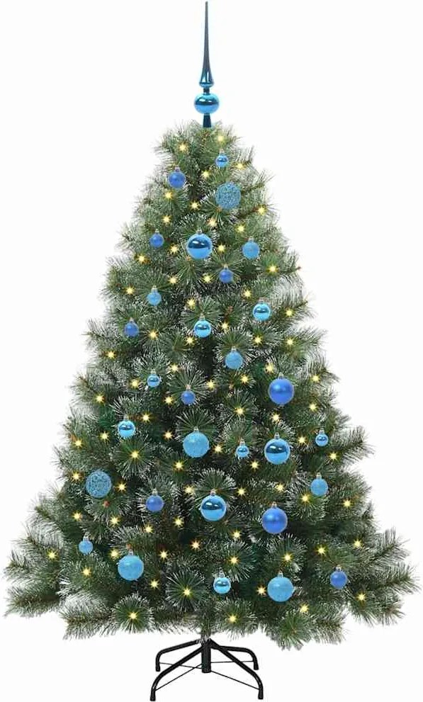 Umělý vánoční stromeček s stojanem Zelená 150 cm PE a PVC 3397842