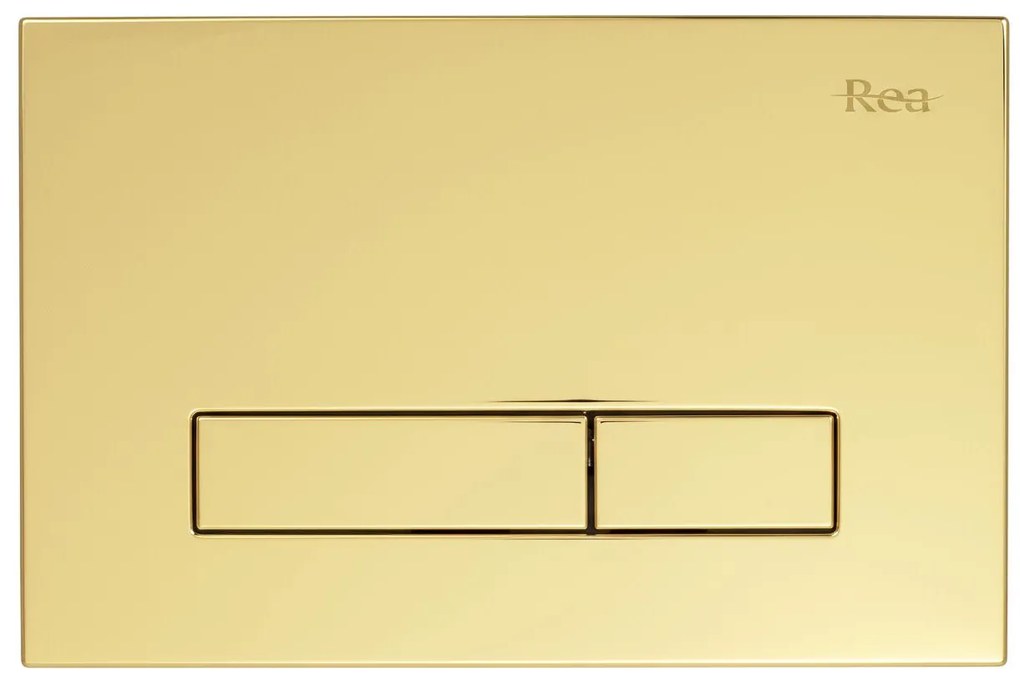 Tlačítko k WC podomítkovým systémům REA HD K011A-Q, zlatá