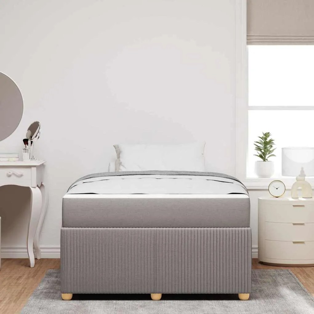 Rám postele Taupe 120 x 190 cm textil 3398370
