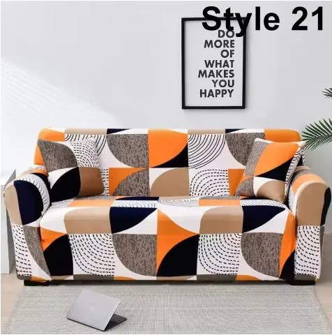 Moderní elastické potahy na pohovky Rozměry (cm): 1místná pohovka/křeslo 90 - 140 cm, Varianta: Styl 21