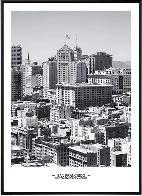 San Francisco - 50x70 cm Obraz