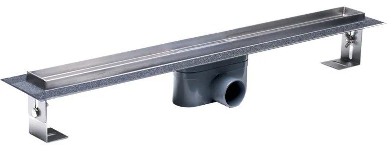 Mereo Mereo, Odtokový sprchový žlab Slim, bez roštu, nerez, CZ23