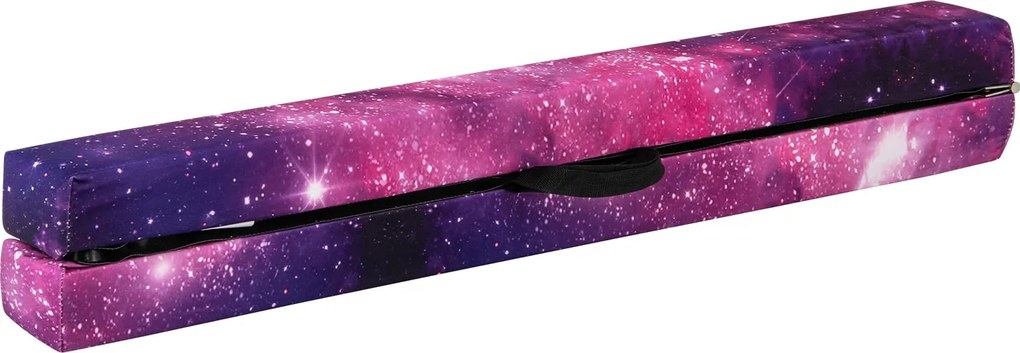 Costway 240 cm kladina dětská kladina, skládací gymnastická kladina s rukojetí