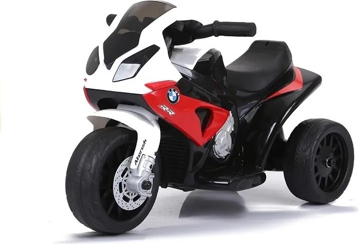 LEAN CARS Elektrická tříkolka motorka BMW S1000RR, červená