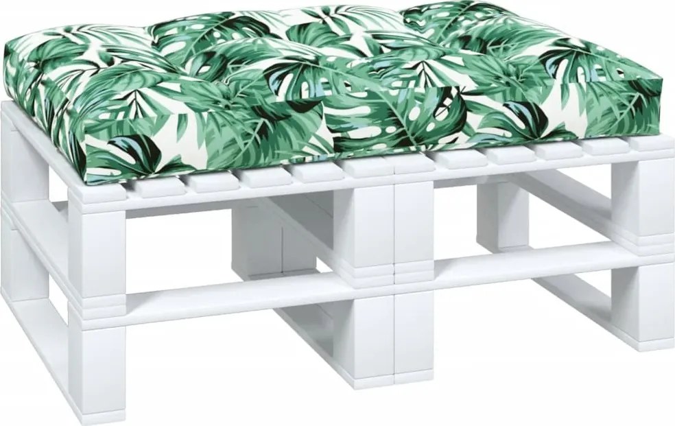 vidaXL Poduška na palety 120 x 80 x 12 cm textil [360521] Barva: antracitová