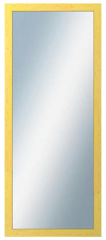 DANTIK - Zarámované zrcadlo - rozměr s rámem cca 50x120 cm z lišty RETRO žlutá (2533)