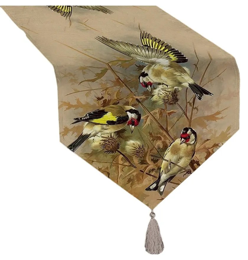Běhoun na stůl 45x140 cm Yellow Bird – Mila Home