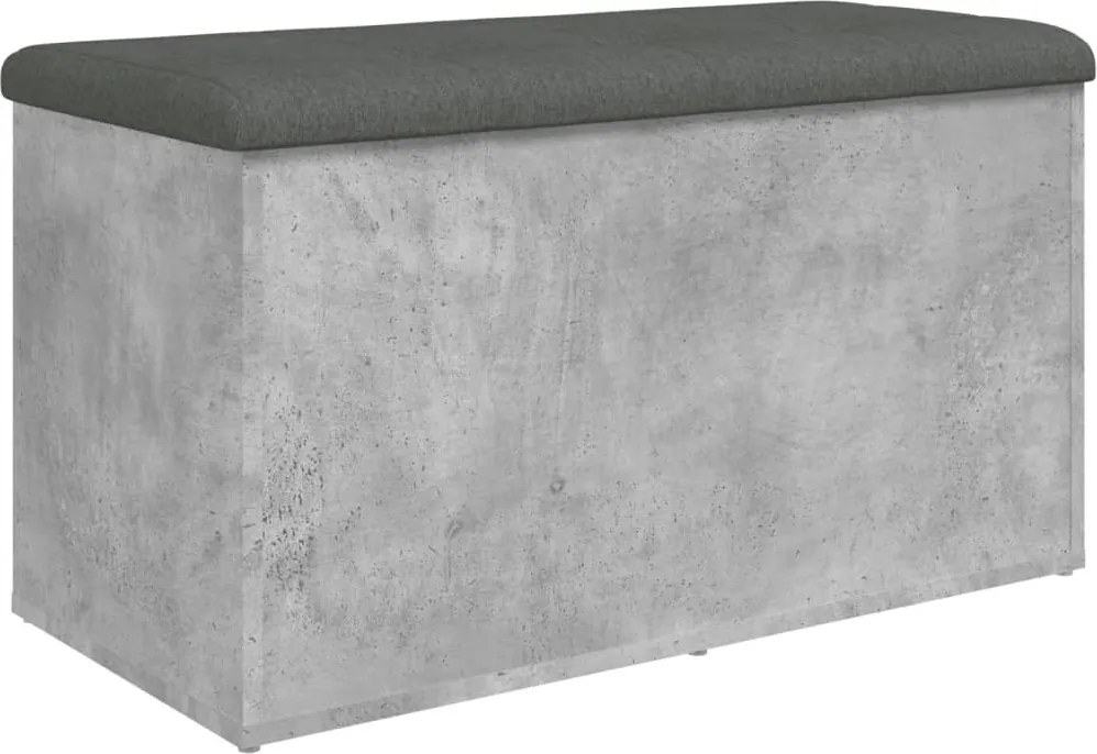 vidaXL Úložná lavice 82 x 42 x 45 cm kompozitní dřevo [835048] Barva: Betonová šedá