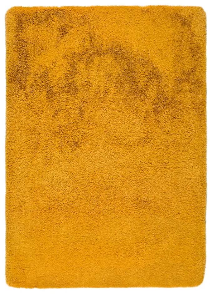 Oranžový koberec Universal Alpaca Liso, 60 x 100 cm