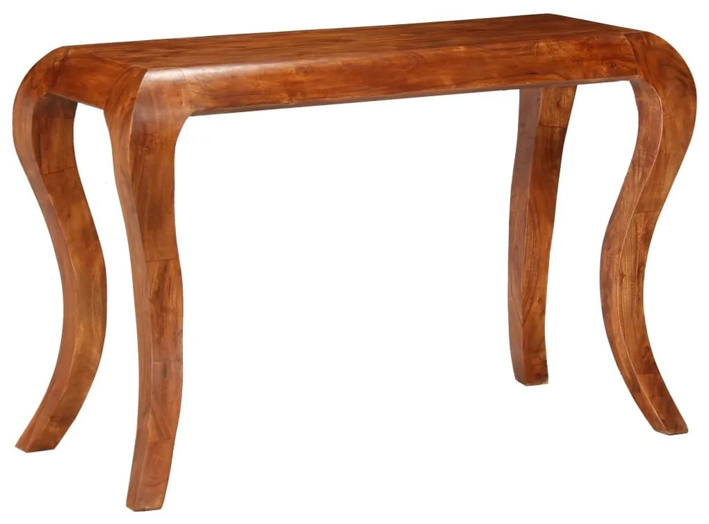 Konzolový stolek - masivní akácie sheeshamový povrch | 115x40x76 cm