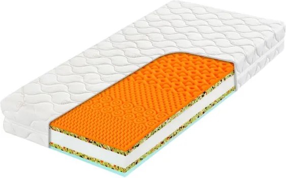 Indický nábytek - Ortopedická matrace výška 20 cm, Heureka Plus Flexi 90x200cm