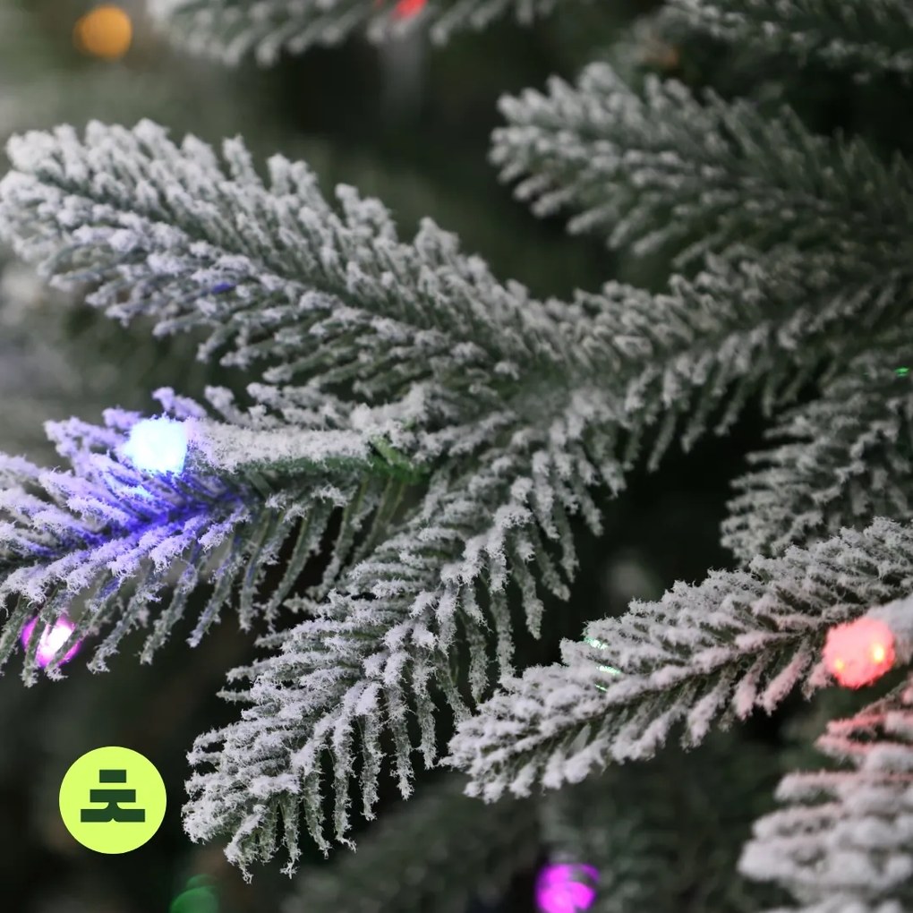 Smrk Zasněžený 600 LED 210 cm