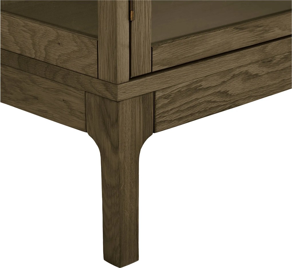 House Nordic Komoda ZAMORA tmavě hnědá 90×40 cm 3001601