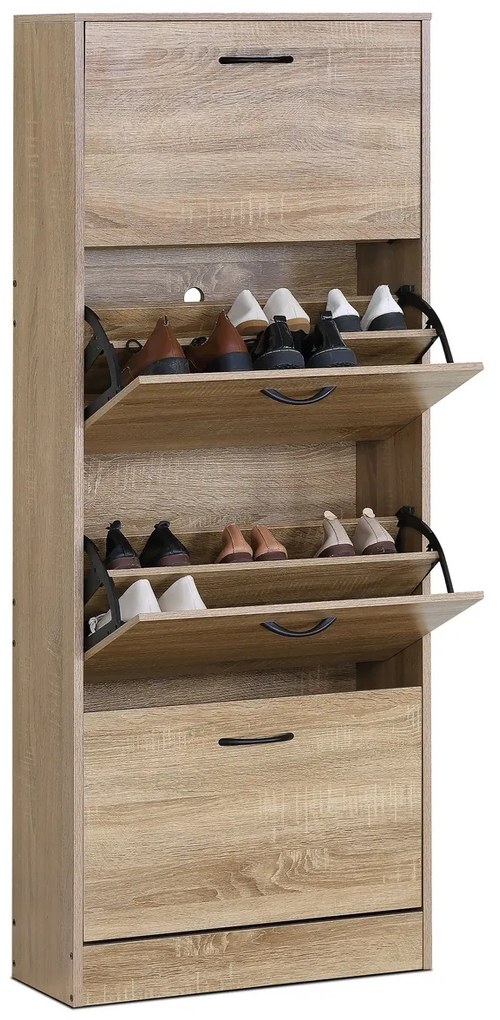 Botník s přihrádkami G1018 OAK, dub