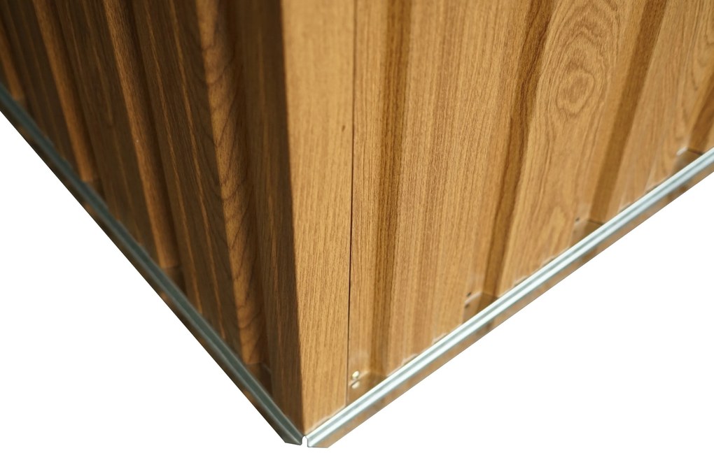 Zahradní domek BestBerg ZDB-9D / 9 m² / 279 x 324 x 211 cm / dekor dřevo/hnědá