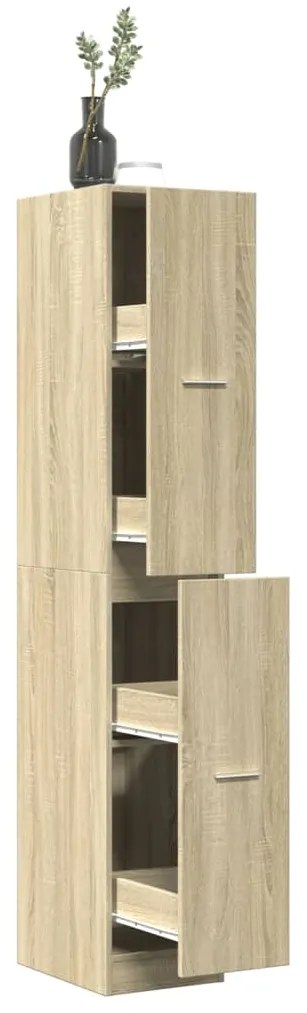 Skříňka na léky dub sonoma 30 x 41 x 174,5 cm kompozitní dřevo 3309629