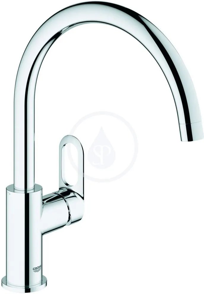 GROHE - BauLoop Páková dřezová baterie, chrom 31368000