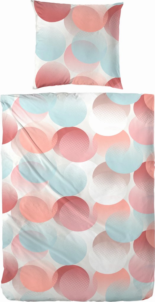 XXXLutz POVLEČENÍ, perkál, červená, 135/200 cm - Online Only povlečení - 005695009401