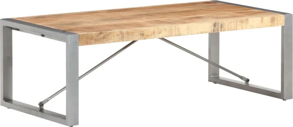 vidaXL Konferenční stolek 120 x 60 x 40 cm hrubé mangovníkové dřevo [321538]