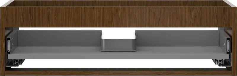 Mexen Box-A, závěsná skříňka 80 cm, 1 zásuvka, ořech, 91AX0-0800-235-1-86
