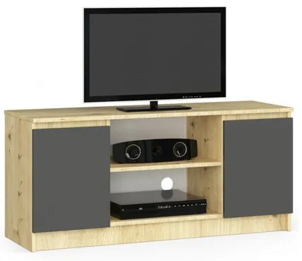 TV stolek RTV K120 artisan oak/grafit-šedá