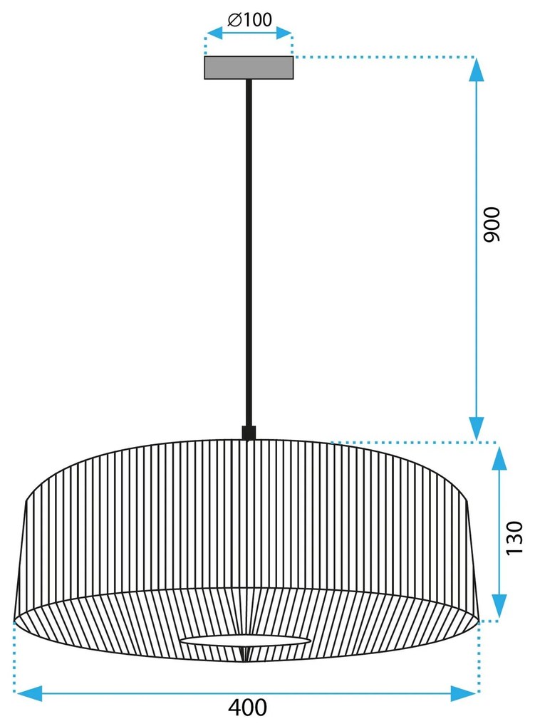 Toolight Toolight, stropní svítidlo 1xE27 APP1294-1PC, béžová, OSW-05050