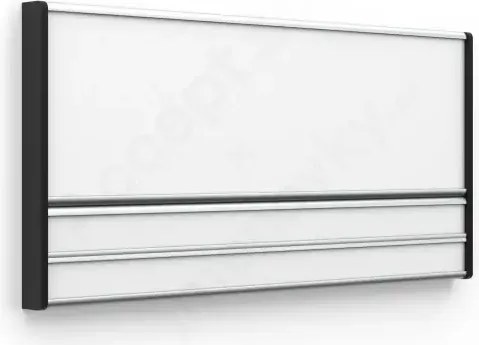 ACCEPT Dveřní tabulka ACS 187 x 93 mm - stříbrná tabulka