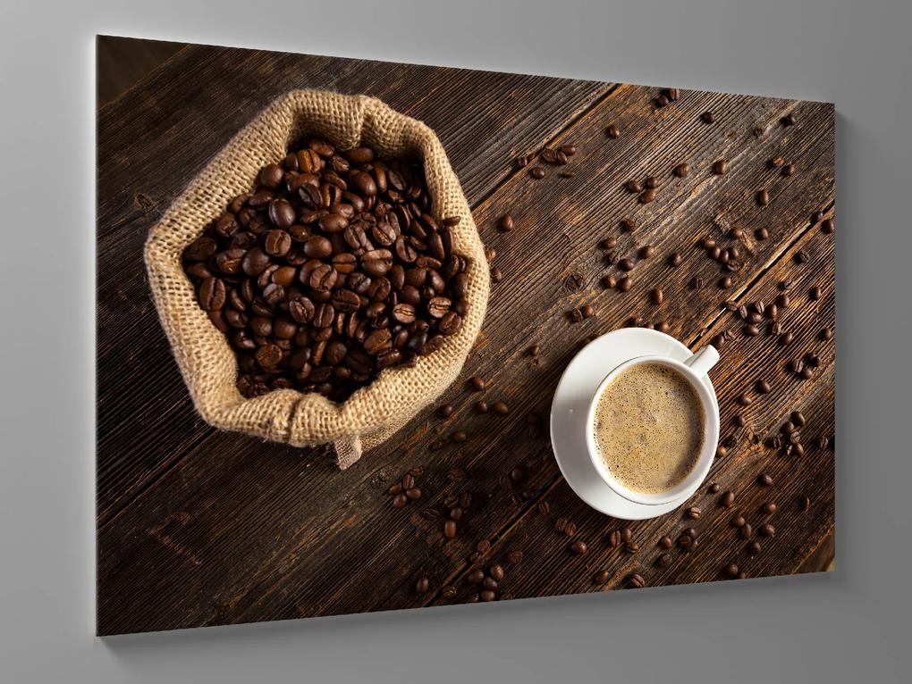 Liox Obraz zrnková káva Rozměr: 90 x 60 cm
