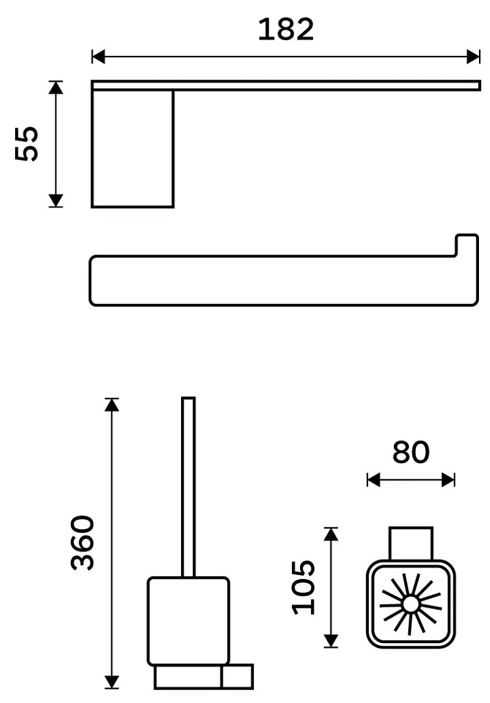 Nimco Sada k WC KIBO - Ki set-94KN-26