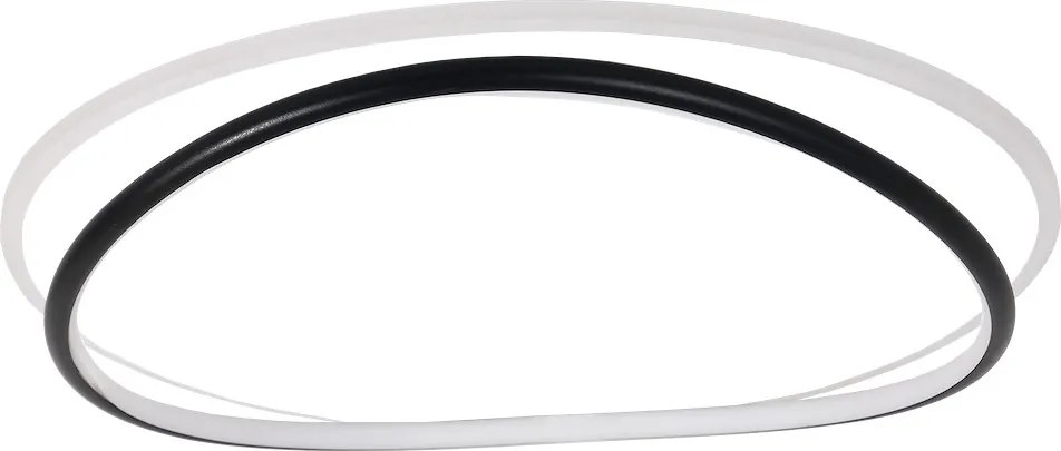 Stropní LED svítidlo Halo, 2x LED 38w, 4000k, b