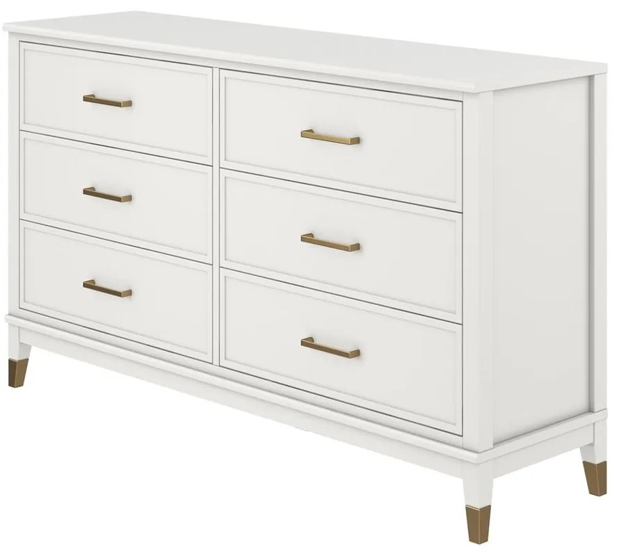 Bílá komoda 144x85x41 cm Westerleigh – Støraa