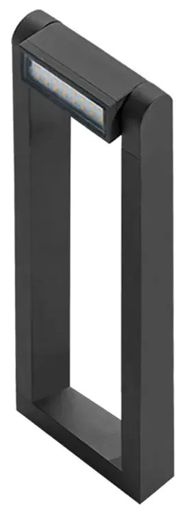Vnější designová lampa Frame 70 tmavě šedá